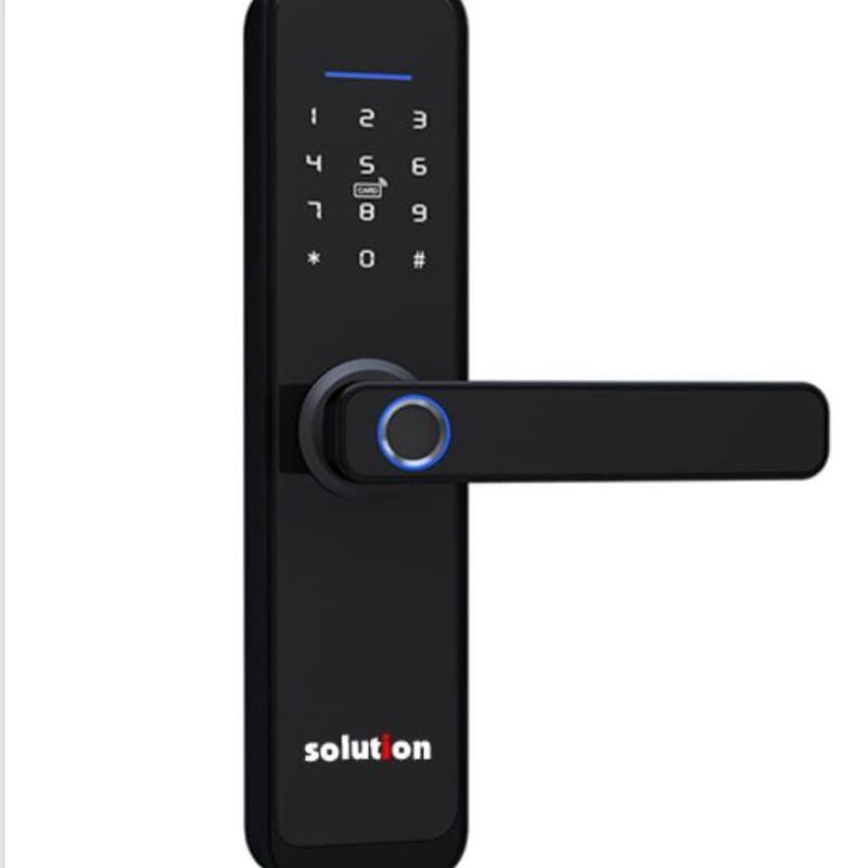 Smart Lock Handle Pintu Merk Solution L4000