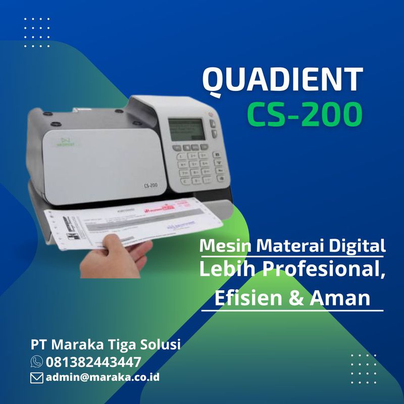 Mesin Materai Digital Quadient CS200 Neopost CS200
