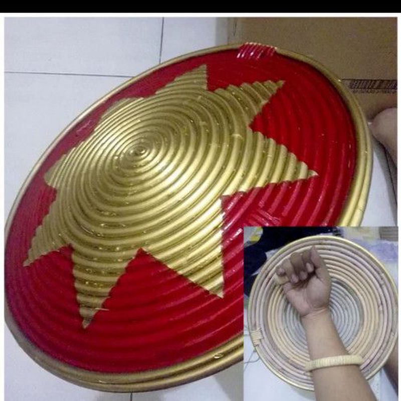 tameng tari prajurit