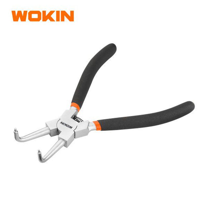 WOKIN Internal Circlip Plier Bent/Tang Snap Ring Internal Bengkok 7"