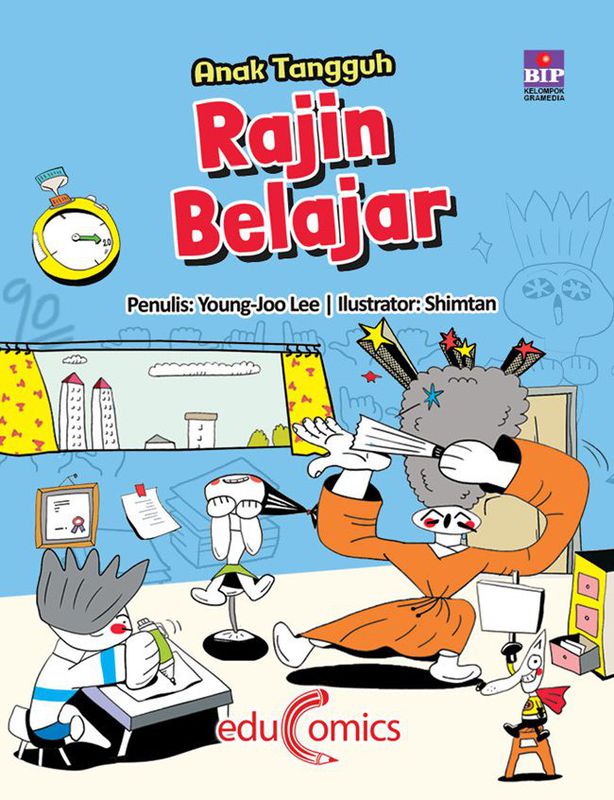 Educomics Anak Tangguh Rajin Belajar