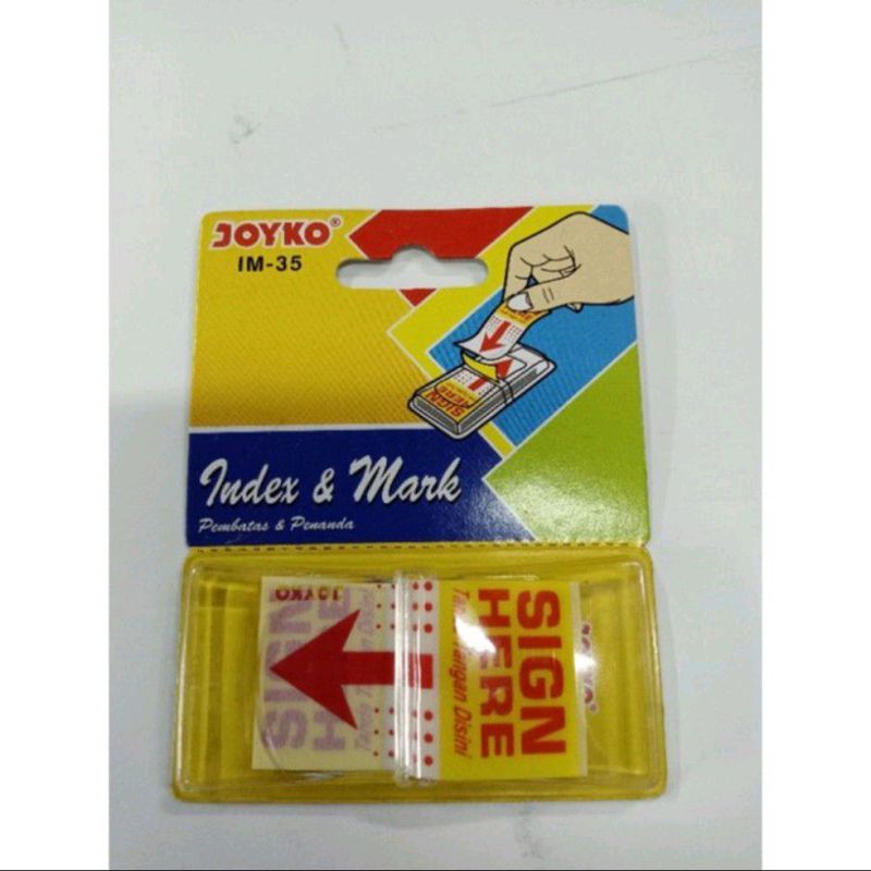Post-It Sign Here