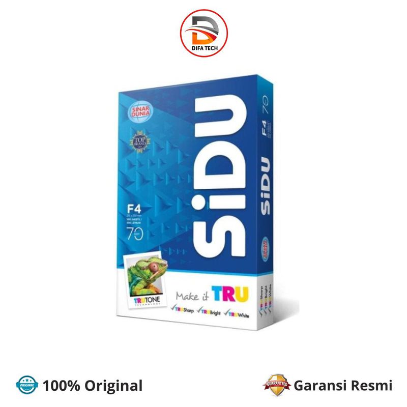 Kertas HVS SiDU F4 70 Gram