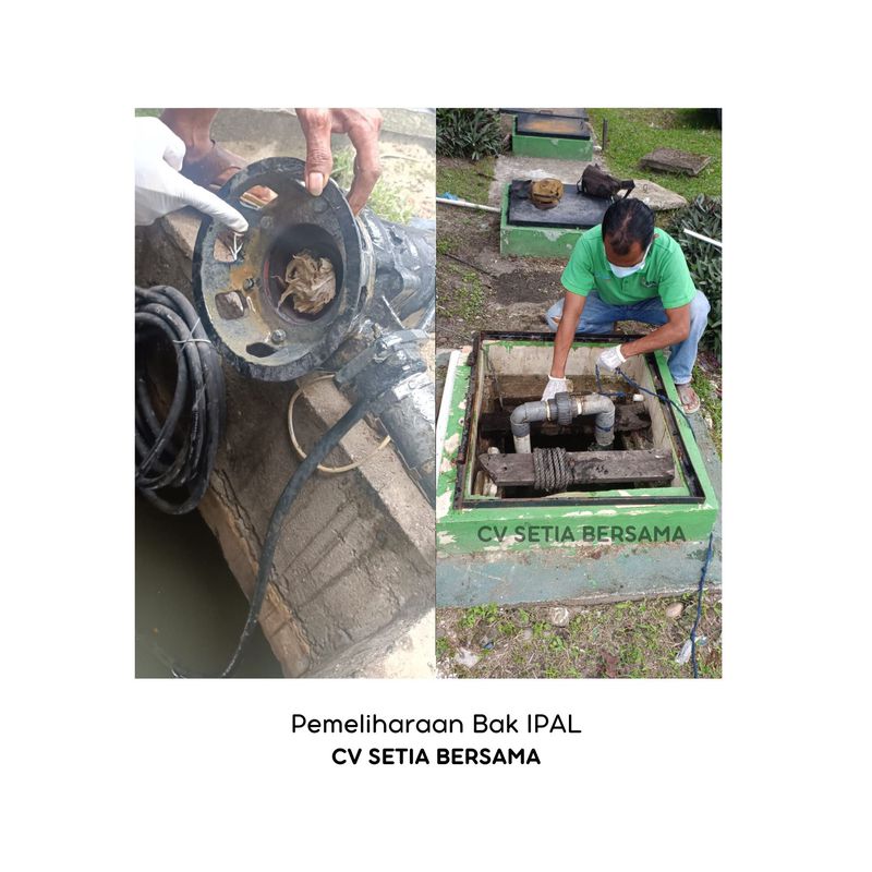 Pekerjaan Pemeliharaan/Perawatan Bak IPAL
