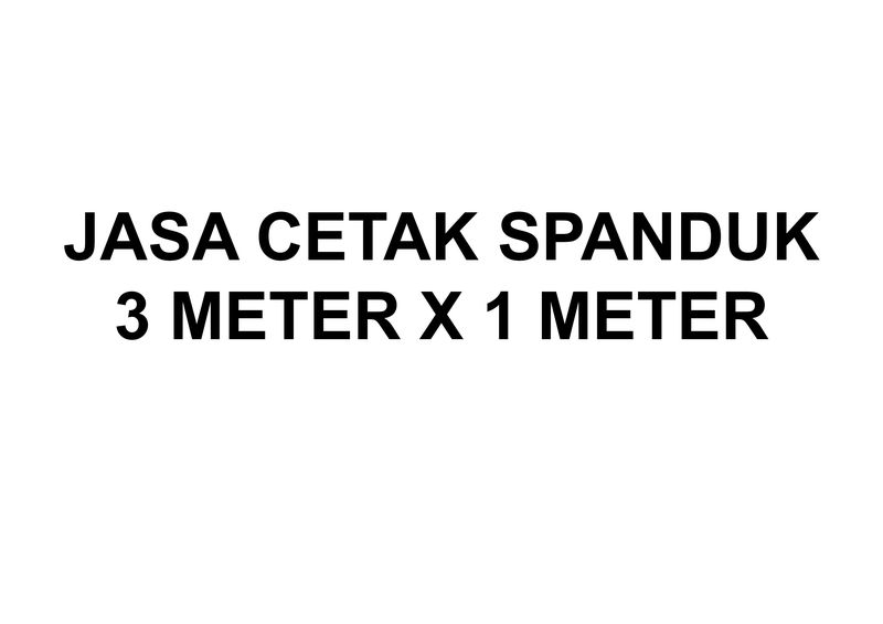 cetak spanduk 3x1 meter