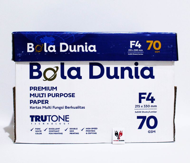 Kertas Hvs F4 Bd 70grm Box