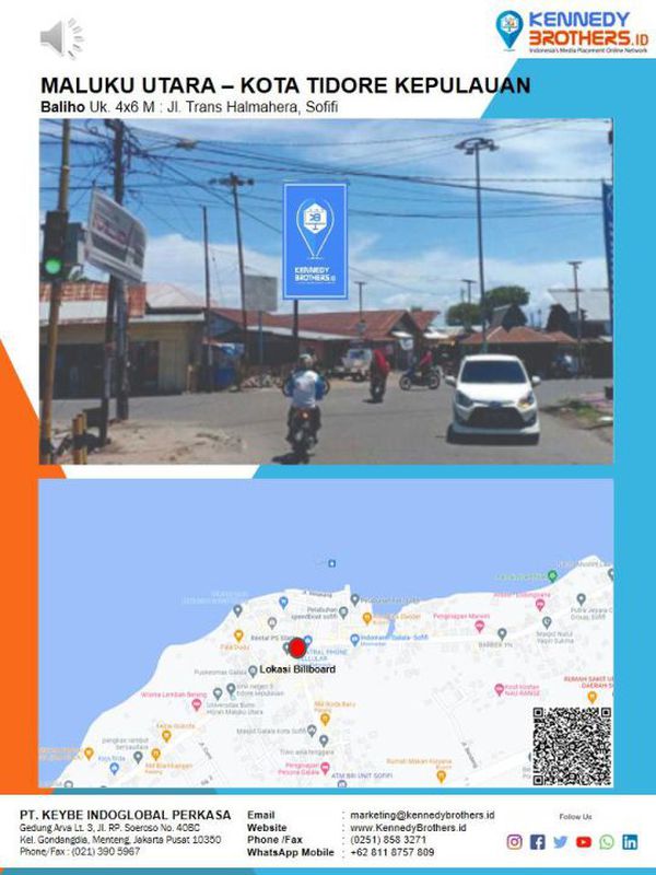 Media Luar Ruang Baliho 4x6 - Jl. Trans Halmahera, Sofifi - Kota Tidore ...