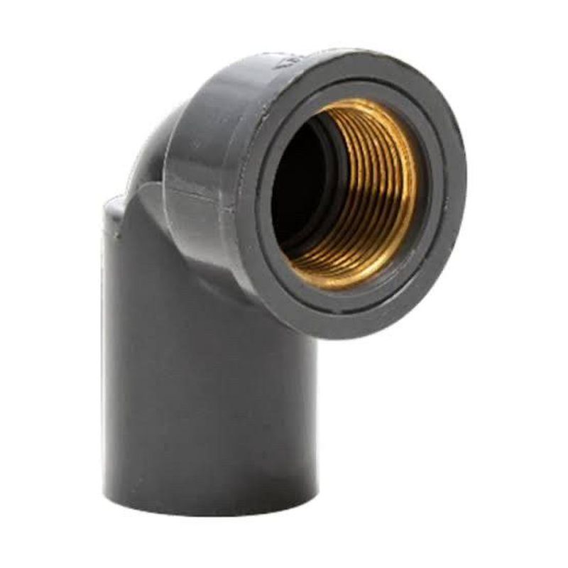 Sambungan Elbow drat dalam 3/4 x 1/2 inch