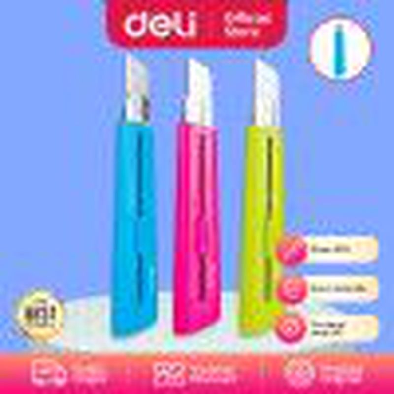 Deli E2040 Modern Big Cutter / Cutter Besar Warna Random - - E2040
