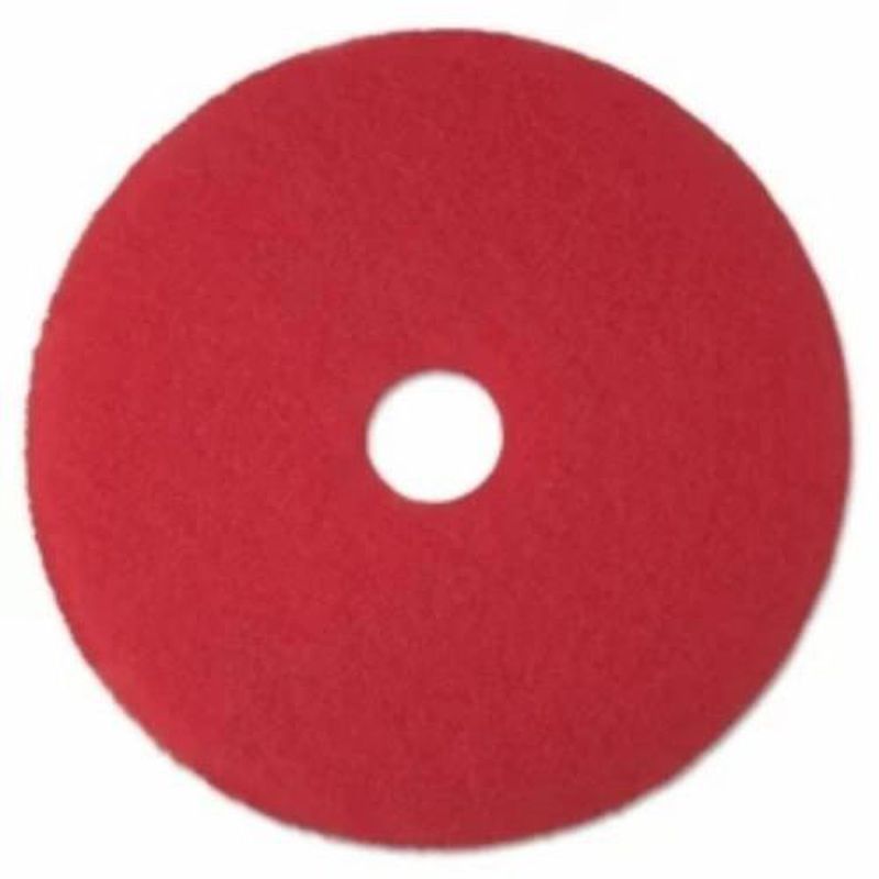 3M Buffing Pad Red 16 Inch / Floor Pad 16" Red