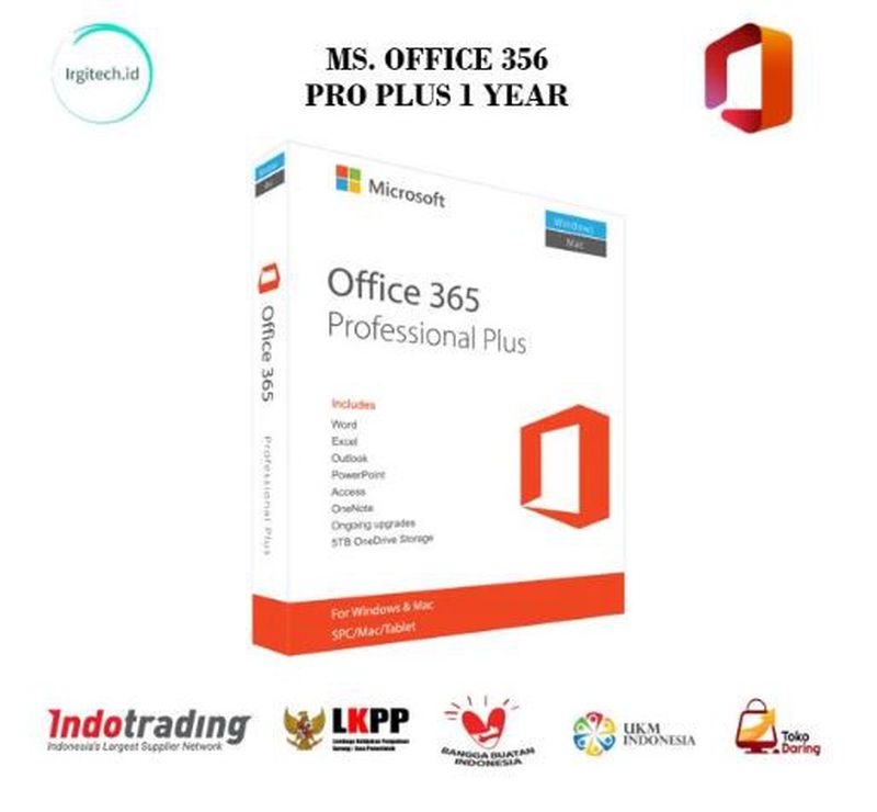 MS. OFFICE 356 PRO PLUS 1 YEAR