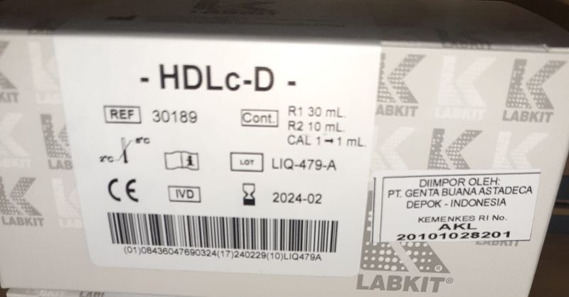 HDL Cholesterol Direct Labkit
