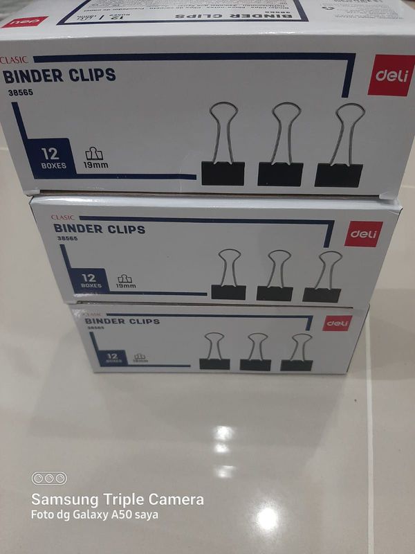 Binder Clip 19 mm No 38565 (107)