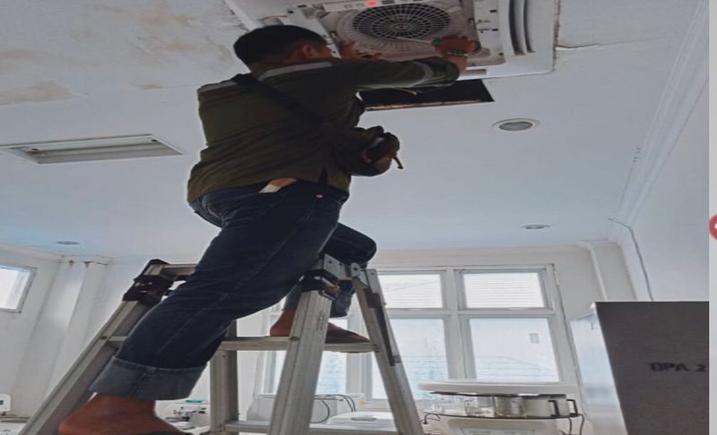 cleaning / cuci exhaust fan