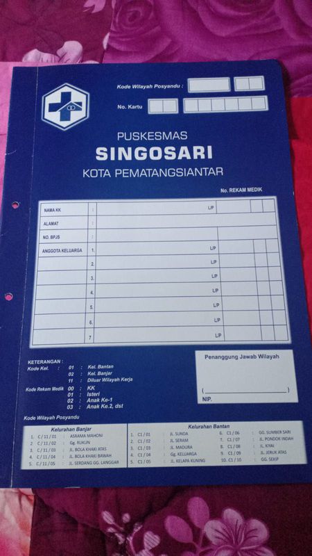 Map Status Pasien