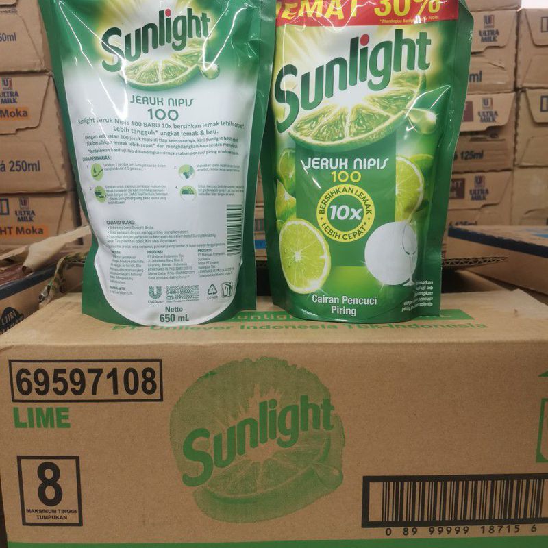 Sunlight Pencuci piring 650 ml