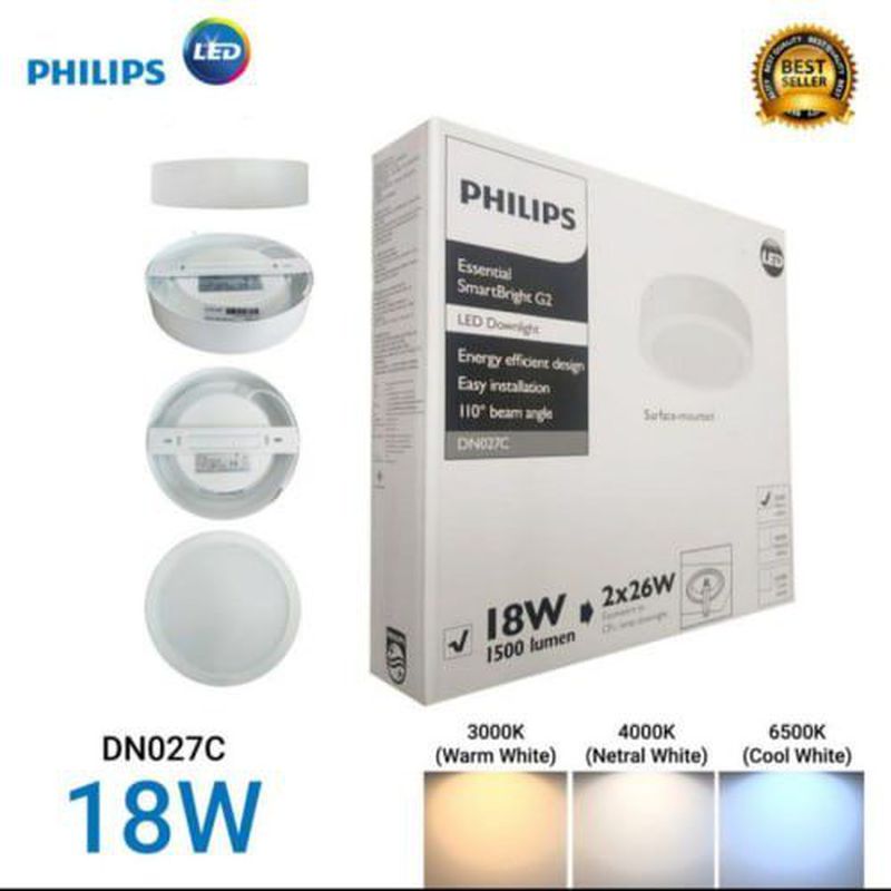 Lampu Downlight 18 watt