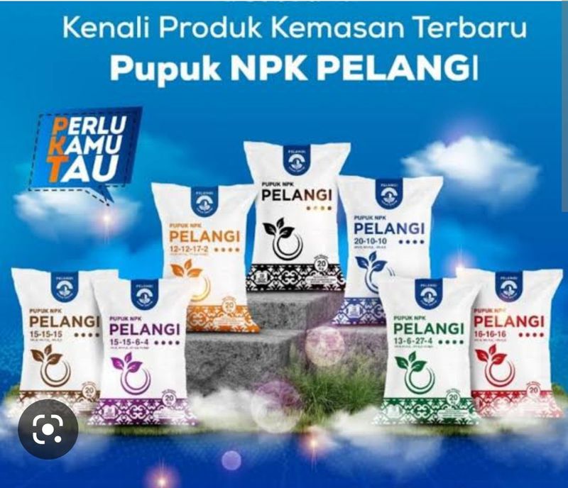 NPK pelangi 13 6 27