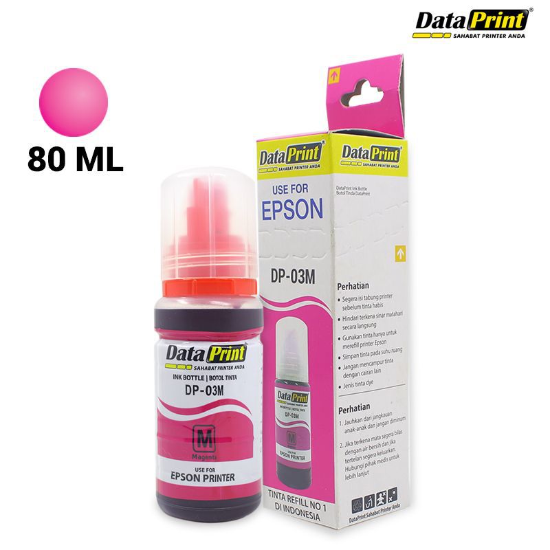 Tinta Refill Printer Epson 003 DataPrint Warna Magenta DP-03M - 80ml