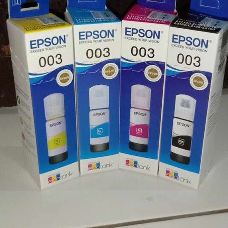 TINTA PRINTER EPSON 003 - Biru