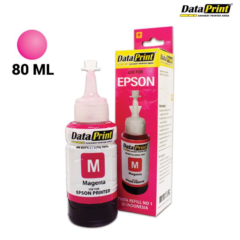 Tinta Refill Epson 664 80ml Dataprint - warna Magenta