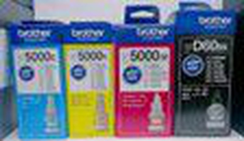 Tinta brother DCP T710W 1 paket = black, cyan, magenta, yellow