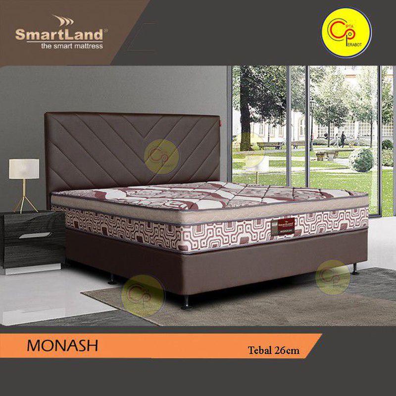 Matras Tempat Tidur Springbed Smartland Tipe Monash (3 Kaki)