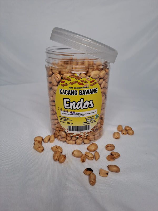 Kacang Bawang Endos Enak Gurih Renyah