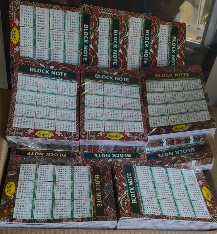 Block Note 0,5 Folio Tak Bergaris