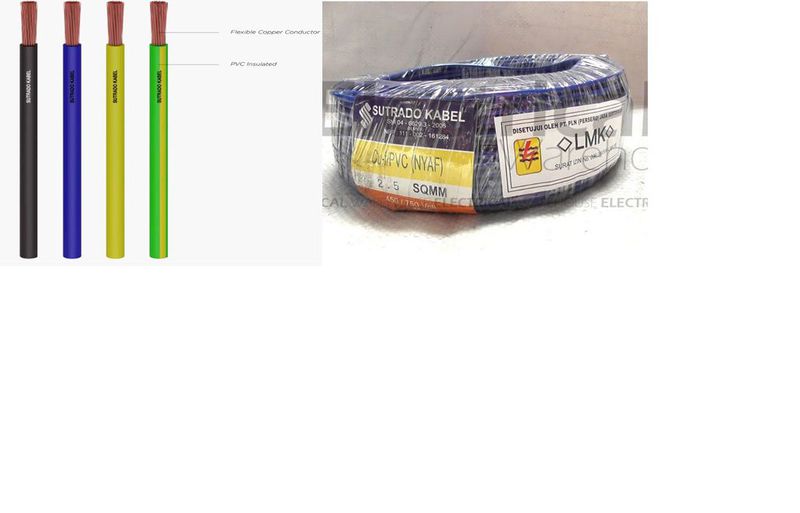 Kabel Nyaf 1X2.5 Mm2; 462/ 750 V (Sni, Spln)