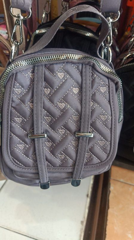 Tas Ransel & Selempang 2in1 - Ungu