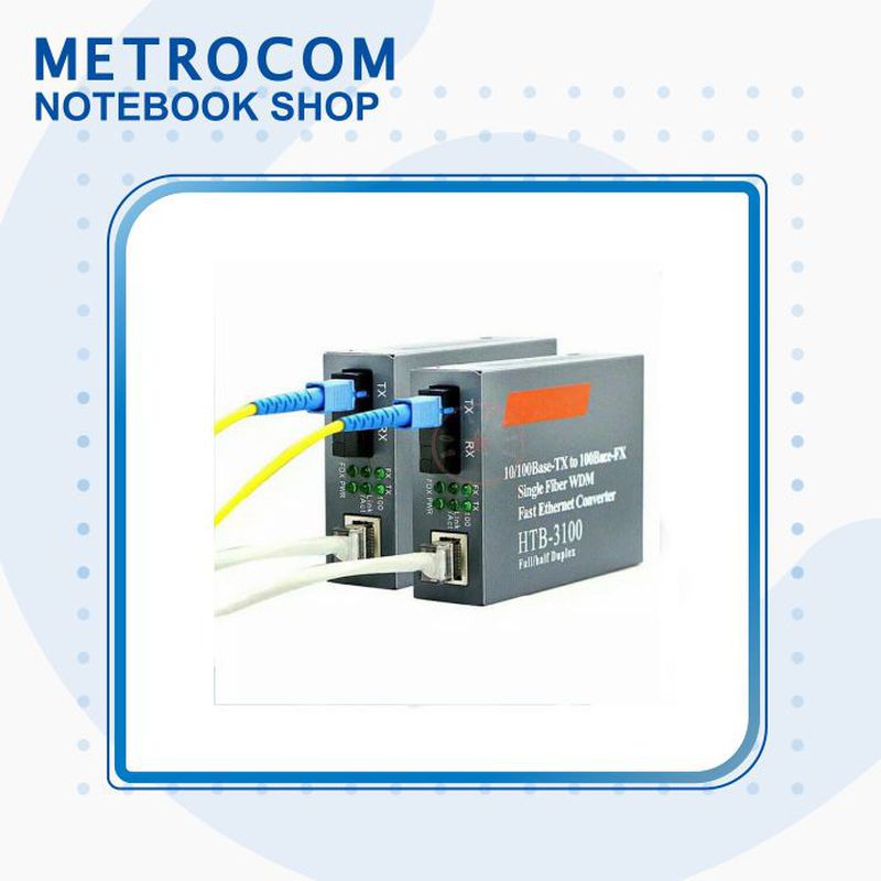 Media Converter FO Fiber Optic to LAN Netlink HTB-3100 A/B