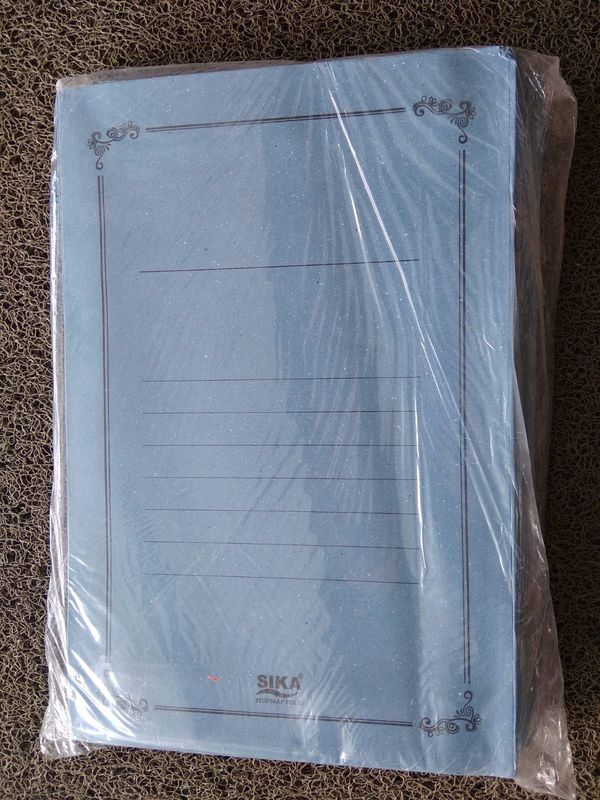 Stop Map Folio - Biru