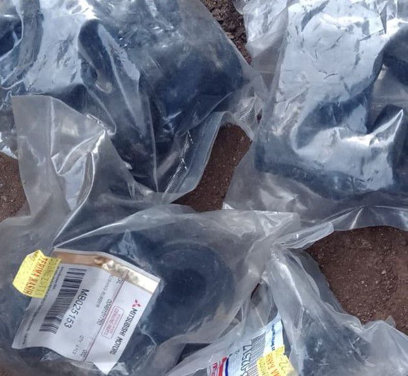 Karet spring belakang engkel