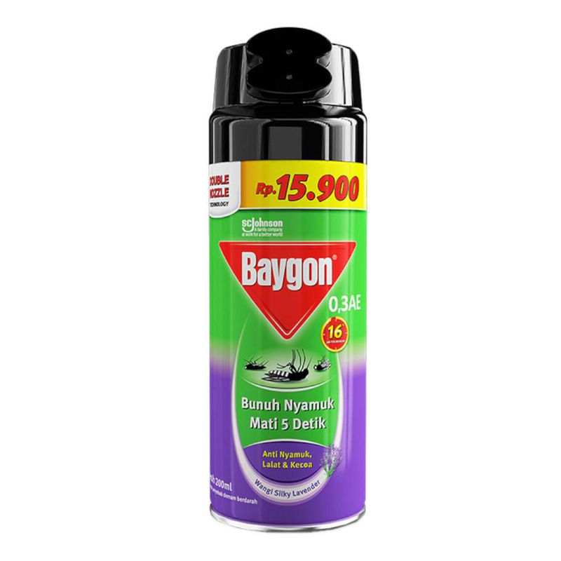 Baygon Aerosol Lavender 200 Ml