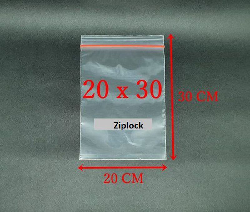 Plastik Klip Ziplock Ukuran 20x30 cm