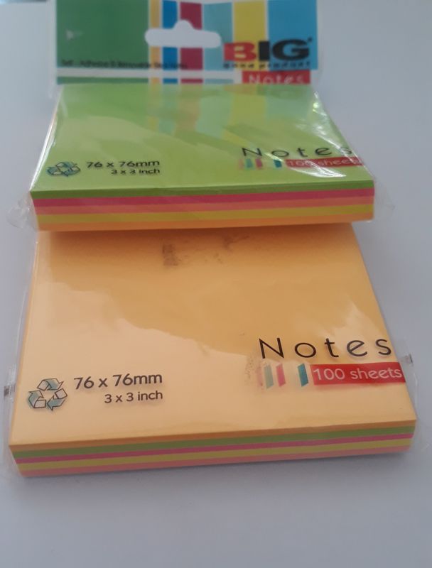 StickNotes 76x76 mm Tumpuk 5 Warna