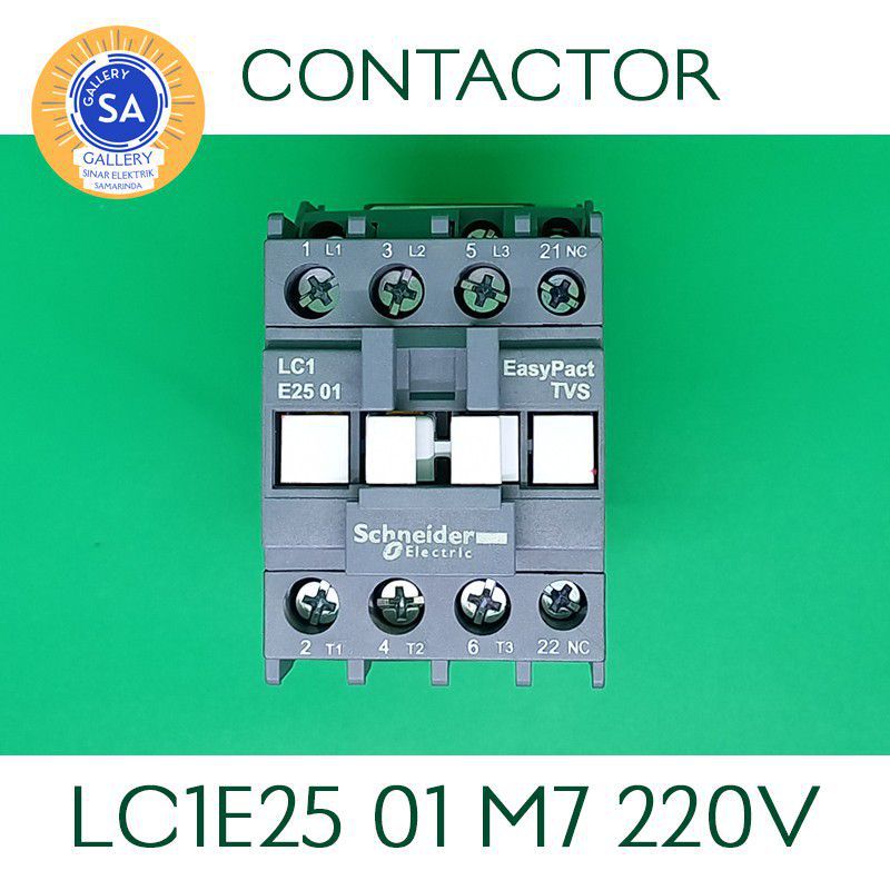 CONTACTOR Schneider Electric TeSys 220V #KONTAKTOR - LC1E2501M7