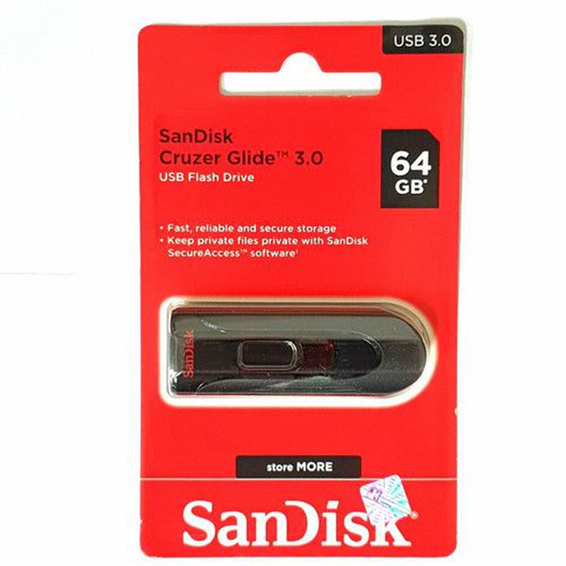 Flashdisk SANDISK Cruzer Glide 3.0 64GB