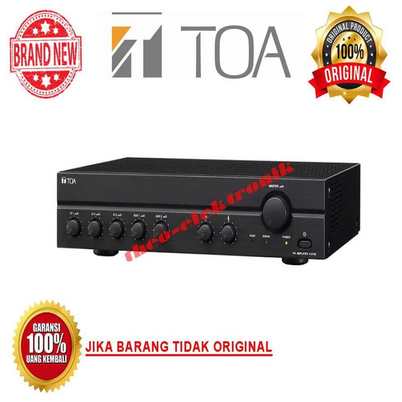 TOA ZA-2060 Mixer Amplifier 60W AC/DC