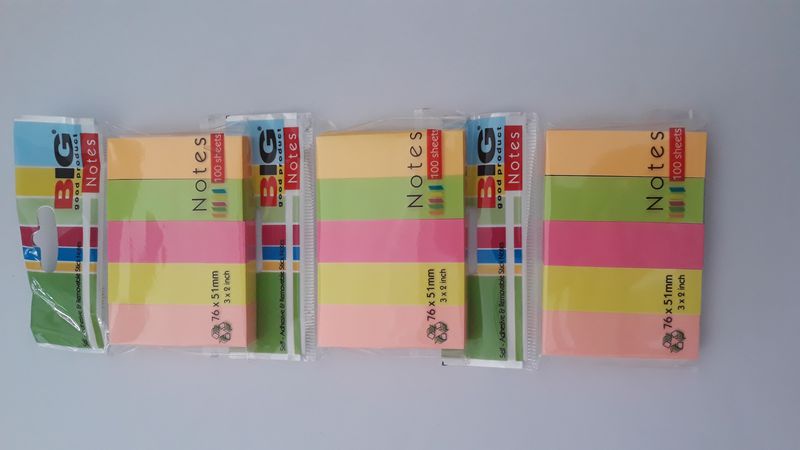 StickNotes 76x51mm 3x2 inch 5 warna