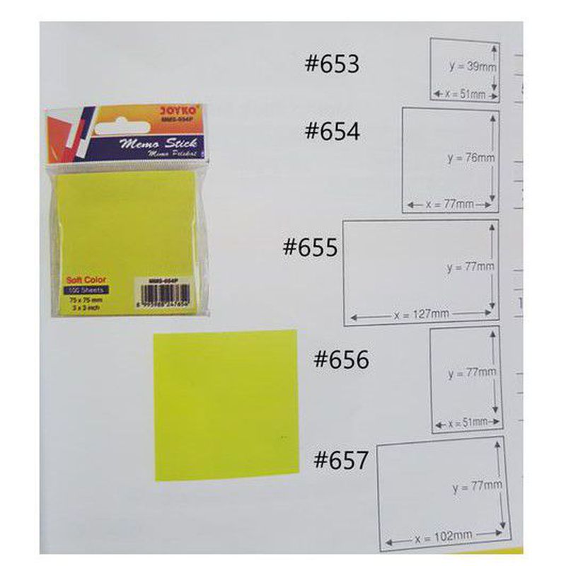 sticky notes - 657