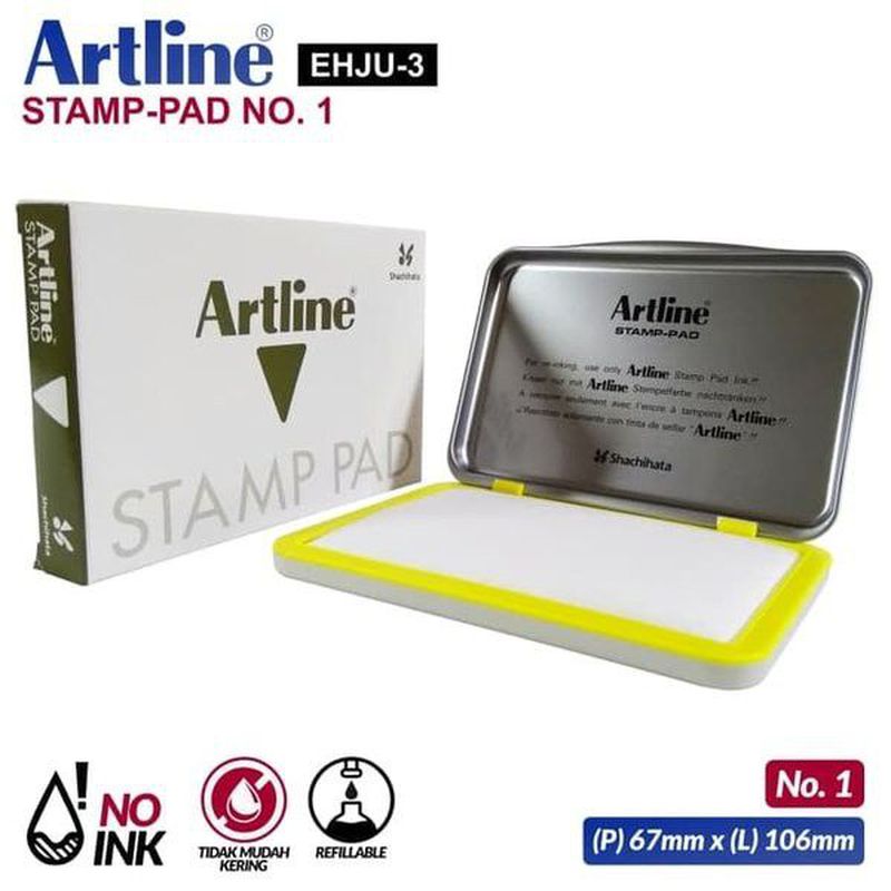 STAMP PAD ARTLINE BANTALAN TINTA STEMPEL EHJU-3