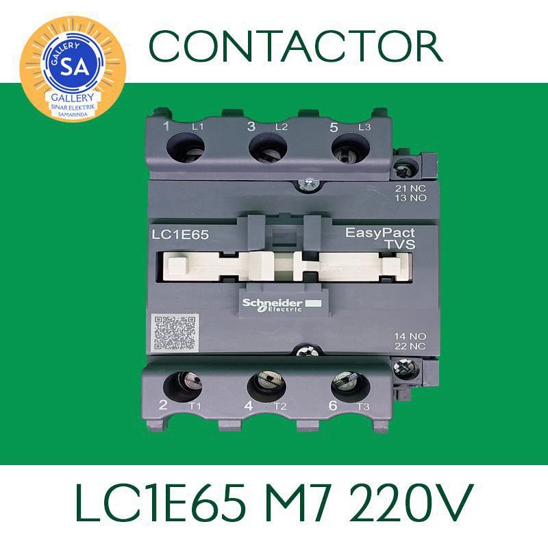 CONTACTOR Schneider Electric TeSys 220V #KONTAKTOR - LC1E65M7