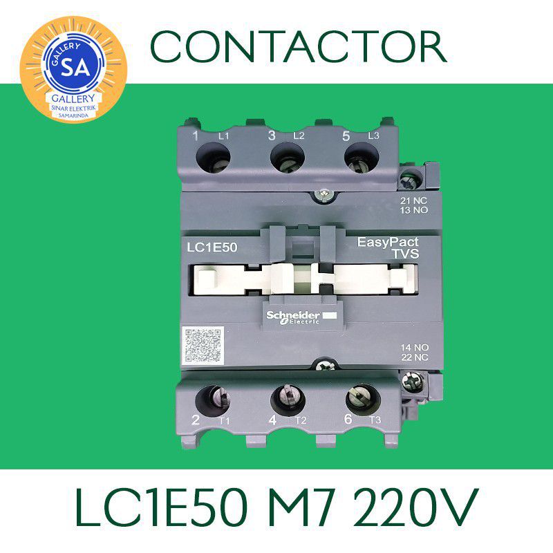 CONTACTOR Schneider Electric TeSys 220V #KONTAKTOR - LC1E50M7