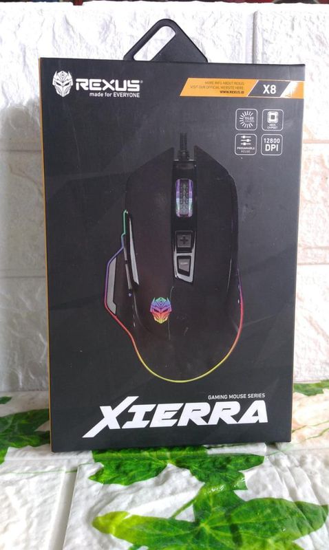 Mouse Gaming USB Rexus X8 Macro