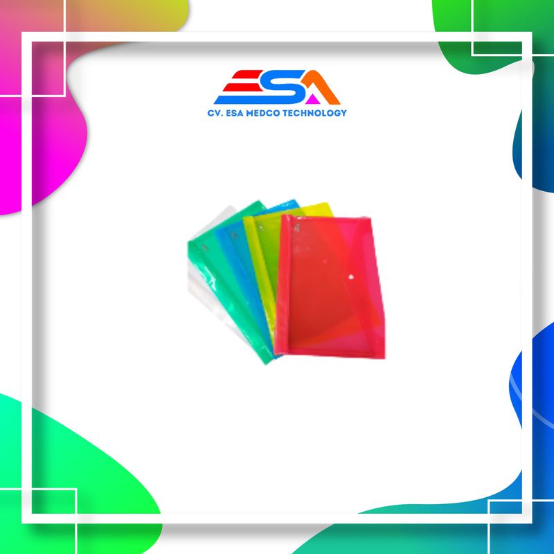 Map kancing BIG 8111 Transparant Pak (isi 12)