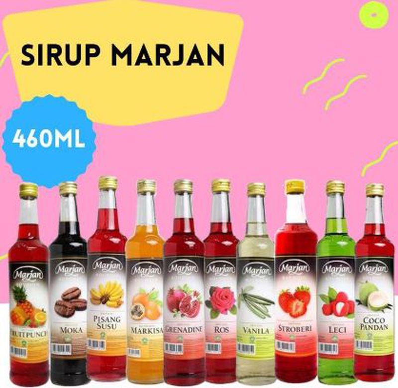 Sirup Marjan 460 ml melon/nata de coco