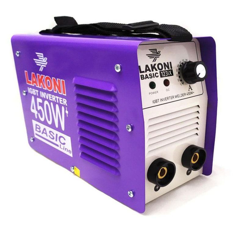 Mesin Trafo Las MMA - Inverter 450 Watt Lakoni Basic 123iX