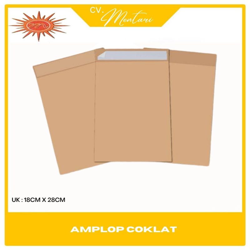 CETAK AMPLOP DINAS UK 18X28 CM